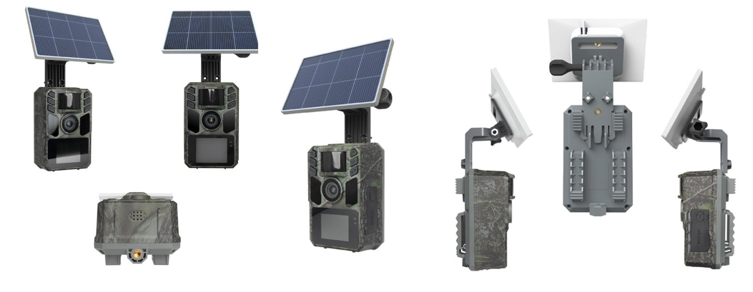 FK20 4K Video 64MP Photo Solar Panel Wifi Trail Camera - Hiicam