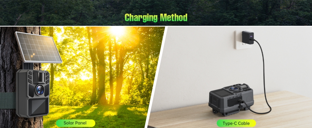 FK40 4K 64MP Solar Panel Wifi Trail Camera - Hiicam