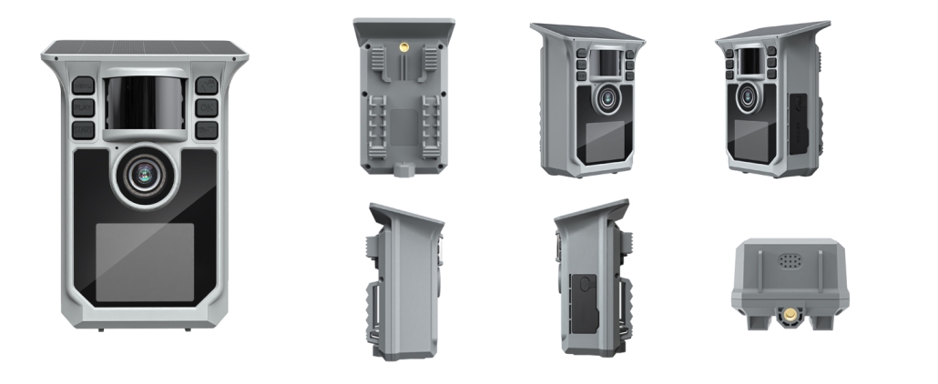 HR13 4K Solar Integrated Wifi Wildlife Trail Camera - Hiicam